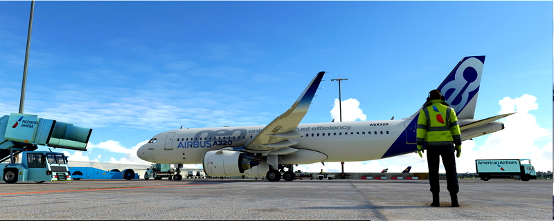 American Airlines Ground Crews for Microsoft Flight Simulator | MSFS