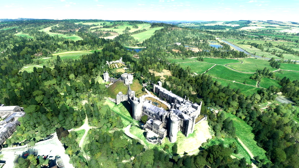 Leeds Castle for Microsoft Flight Simulator | MSFS
