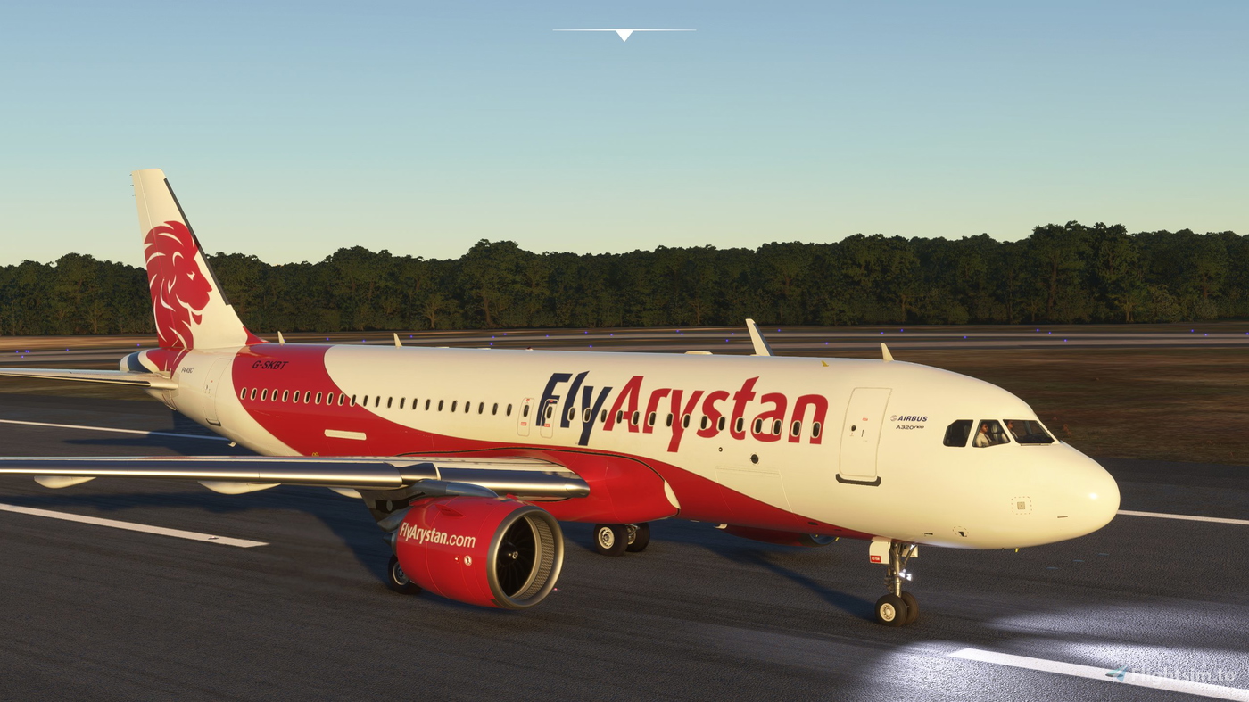 [ASOBO] Airbus A320neo - FlyArystan for Microsoft Flight Simulator | MSFS