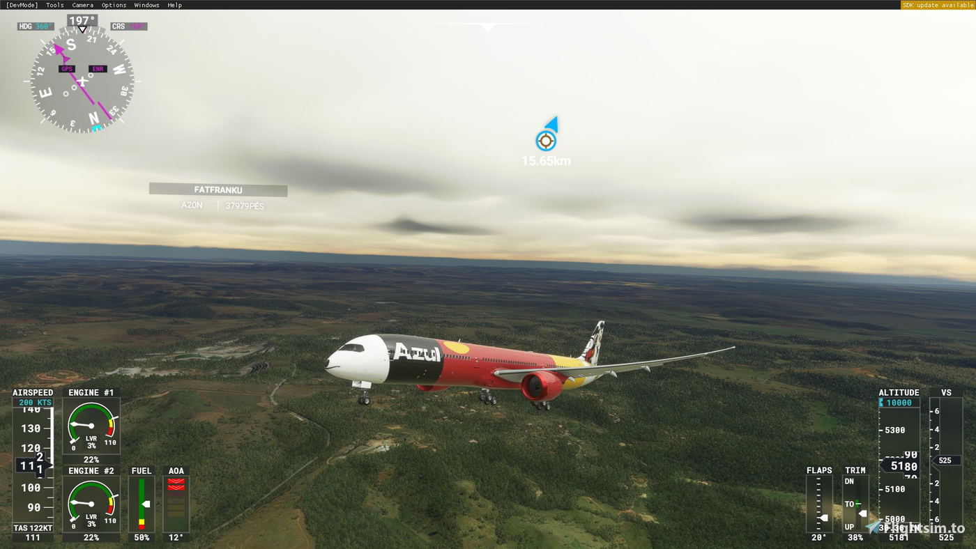 AZUL MICKEY for Microsoft Flight Simulator | MSFS