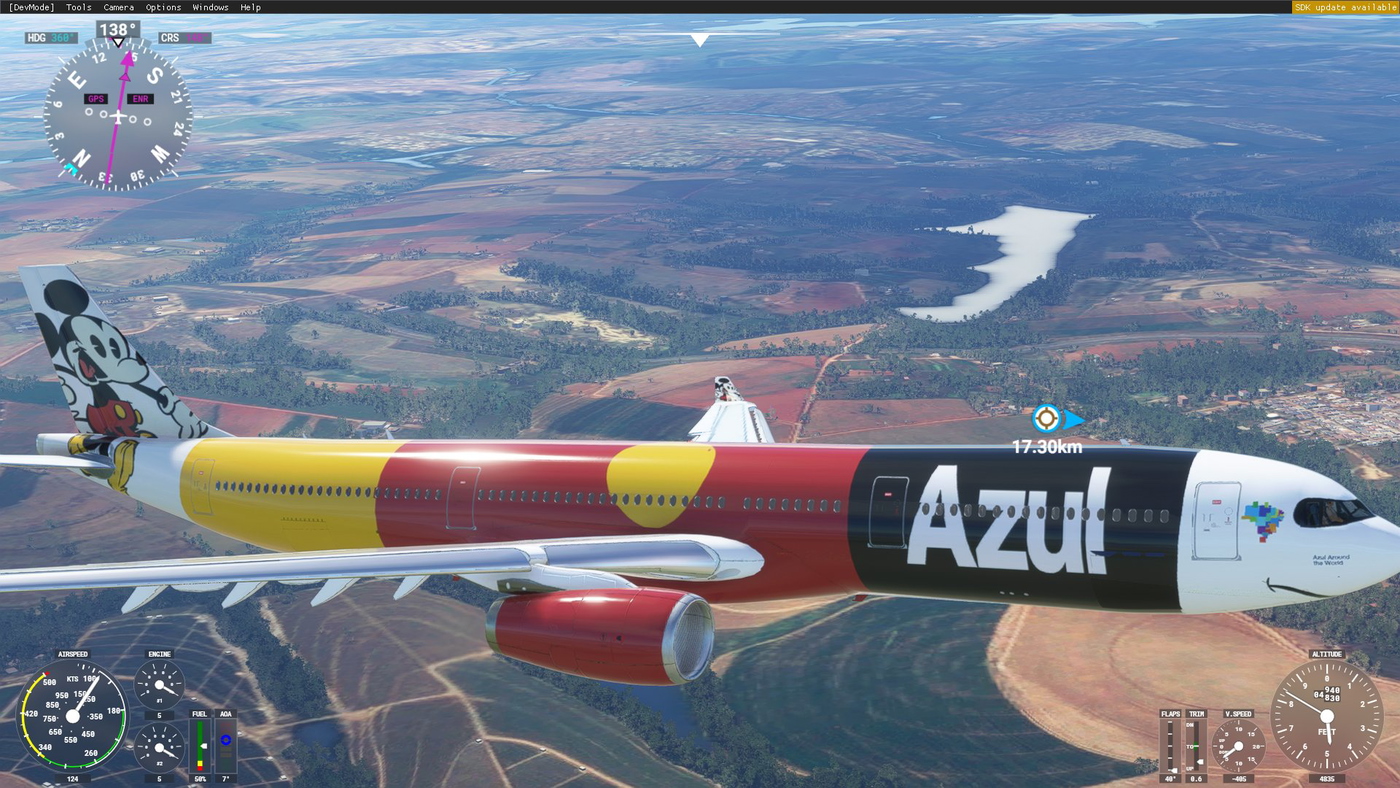 AZUL MICKEY for Microsoft Flight Simulator | MSFS