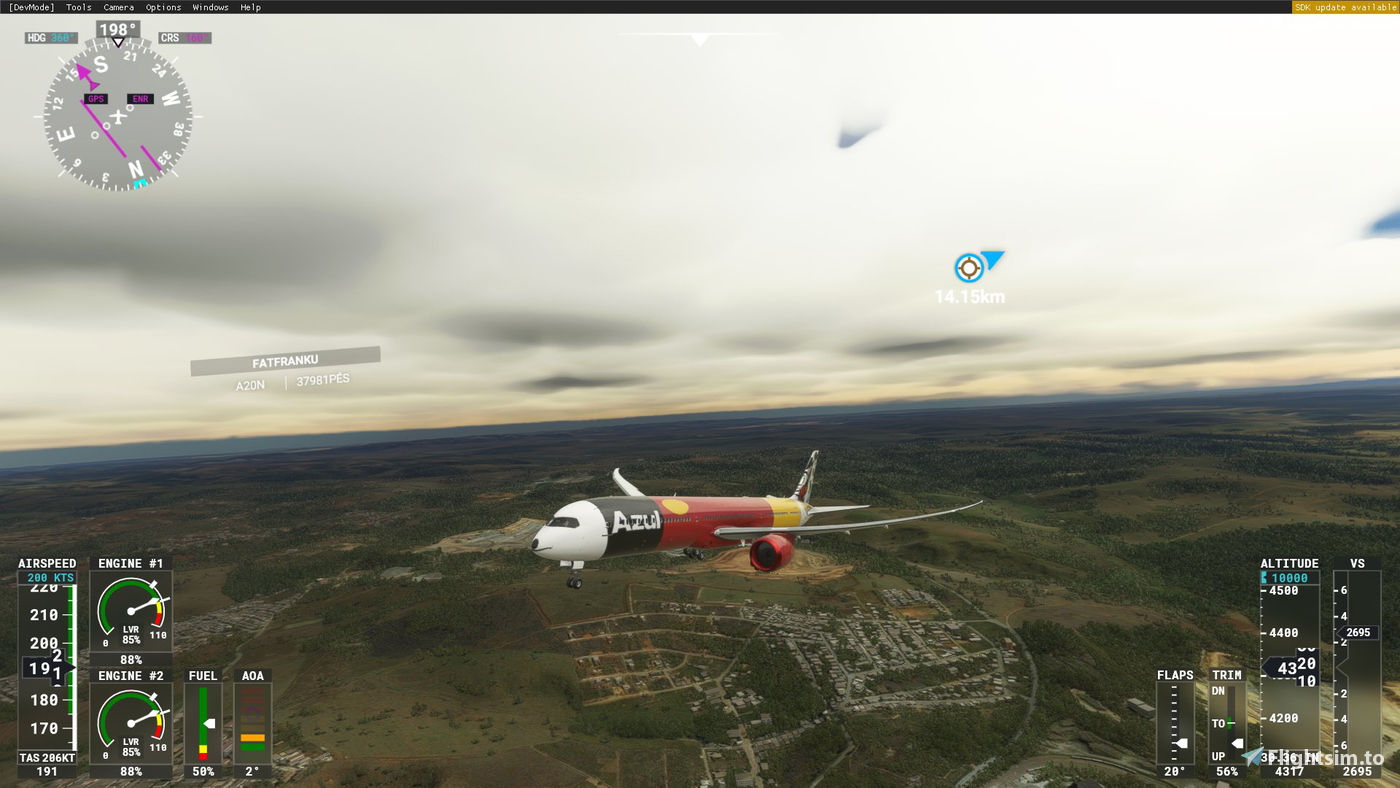 AZUL MICKEY for Microsoft Flight Simulator | MSFS