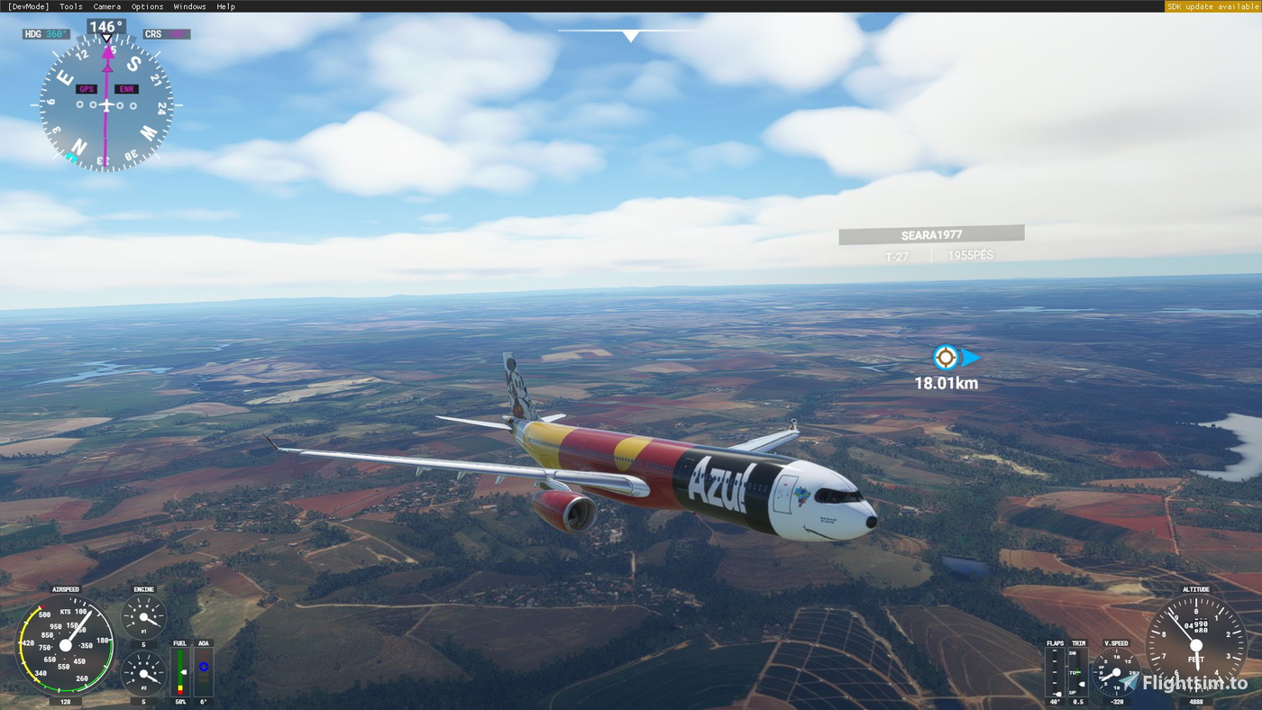 AZUL MICKEY for Microsoft Flight Simulator | MSFS