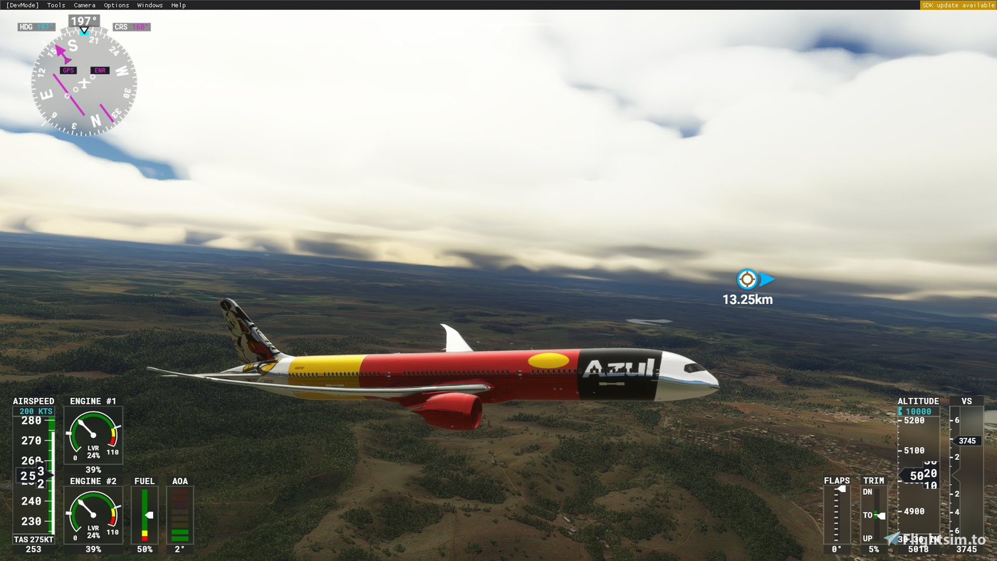 AZUL MICKEY for Microsoft Flight Simulator | MSFS