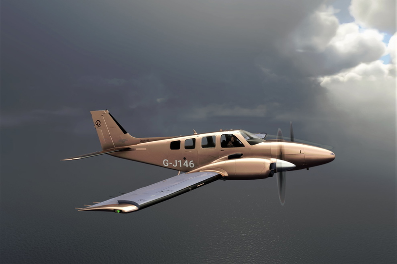 Beechcraft Baron Liveries for Microsoft Flight Simulator | MSFS