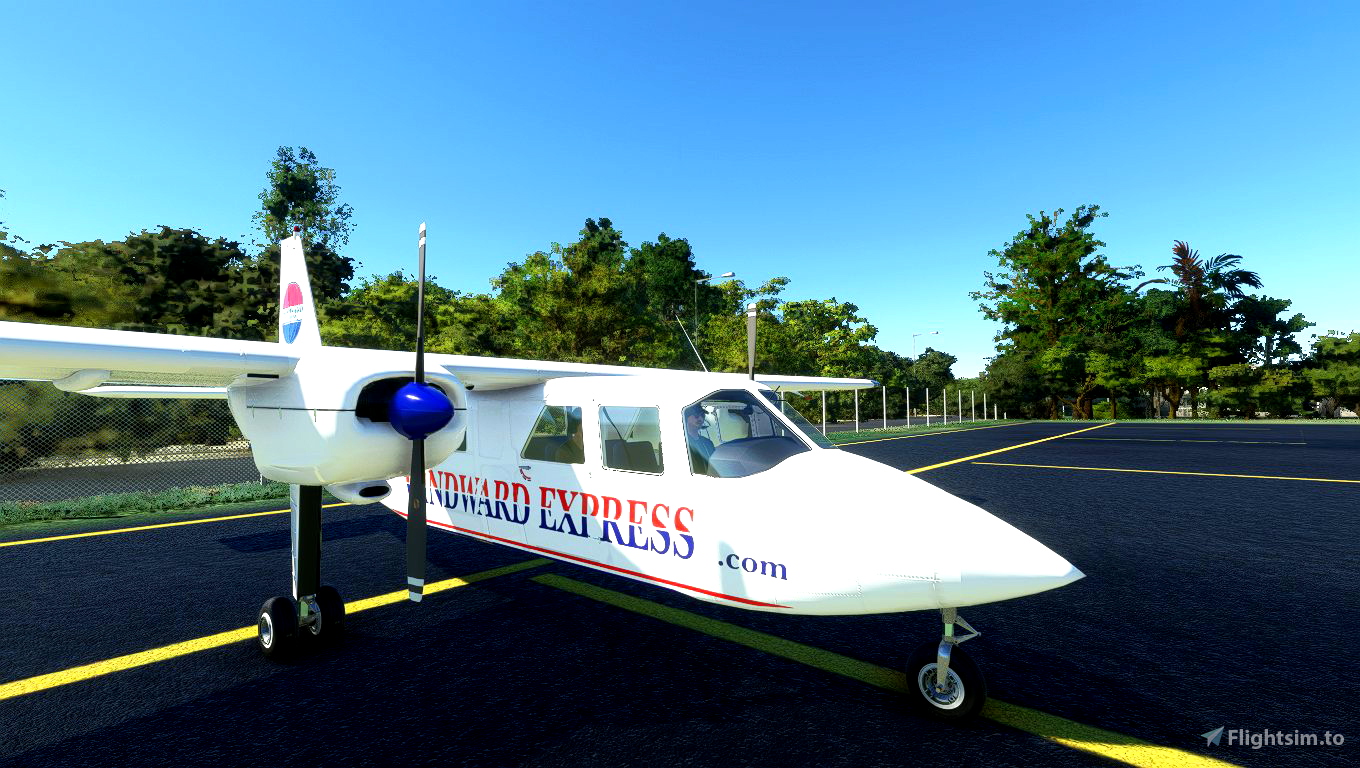 BN2A Winward Express PJ-WEB » Microsoft Flight Simulator