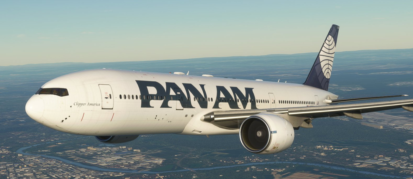 CaptainSim 777-200 Pan Am [8K Fictional] for Microsoft Flight Simulator ...