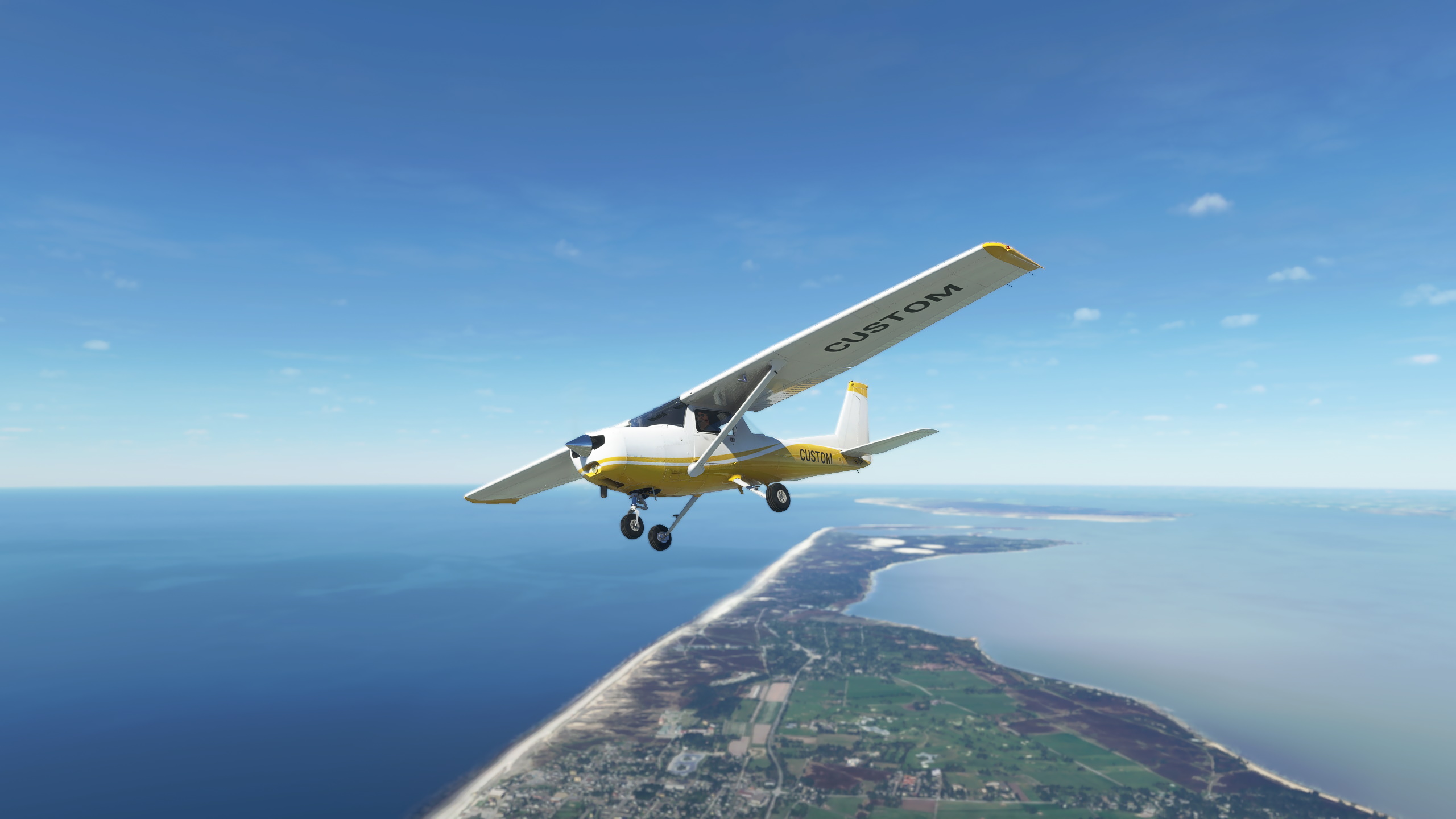 JPLogistics Cessna 152 White & Yellow Livery - MSFS Add-on - Flightsim.to