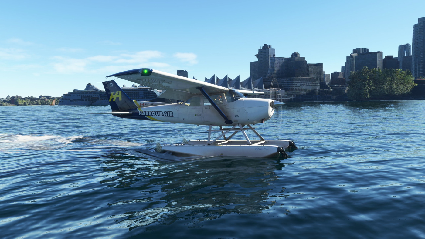 Cessna 172 Floats - Harbour Air 对于 Microsoft Flight Simulator | MSFS