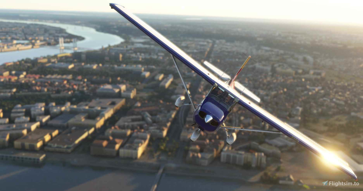 Cessna C172 (Classic) Littoral Airlines for Microsoft Flight Simulator ...