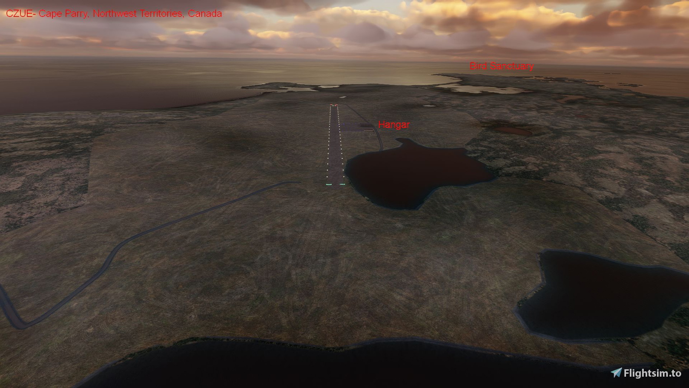 CZUE - Cape Parry Northwest Territories Canada for Microsoft Flight ...