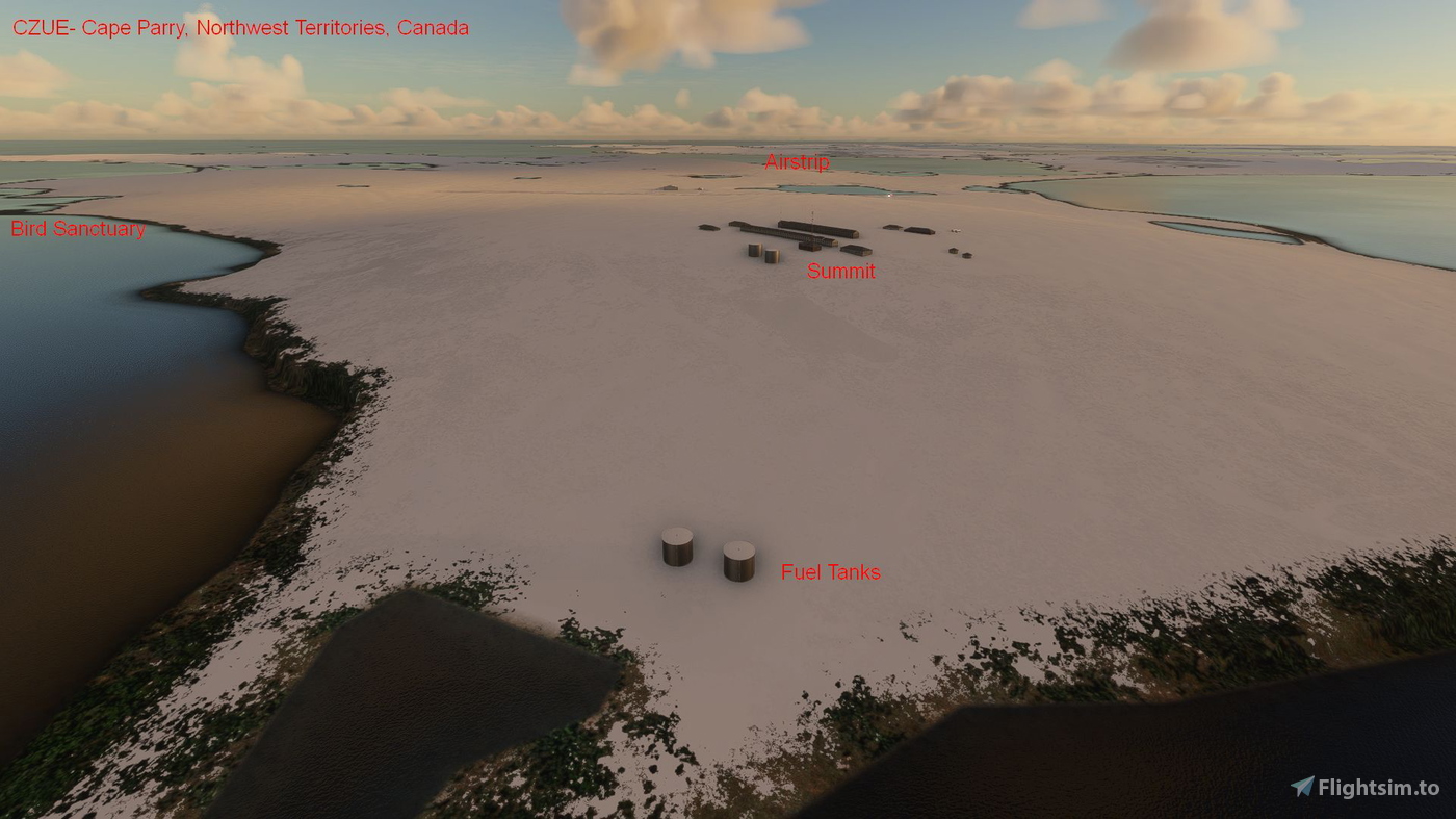 CZUE - Cape Parry Northwest Territories Canada for Microsoft Flight ...