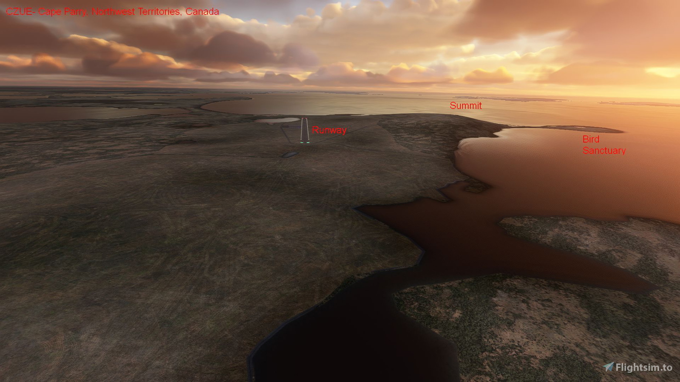 CZUE - Cape Parry Northwest Territories Canada for Microsoft Flight ...