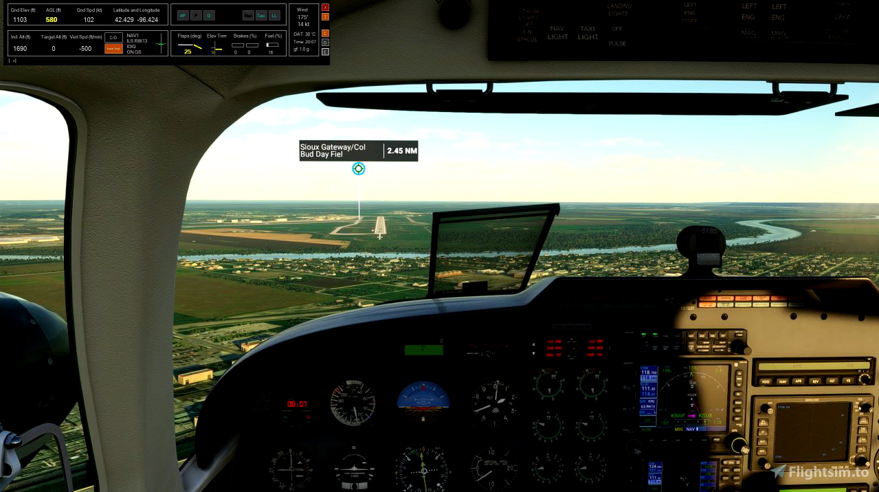DB2 -- Dashboard #2 » Microsoft Flight Simulator