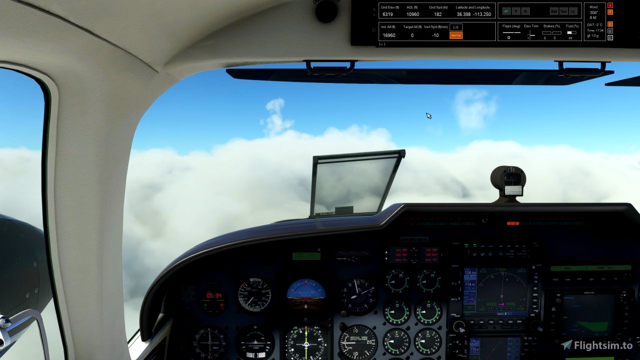 DB2 -- Dashboard #2 » Microsoft Flight Simulator