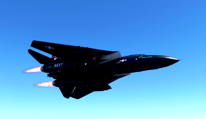 DC Designs Grumman F-14B Tomcat Repaint - VX-9 "Black Bunny" VANDY 1 ...