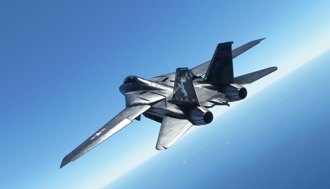 DC Designs Grumman F-14B Tomcat Repaint - VX-9 "Black Bunny" VANDY 1 ...