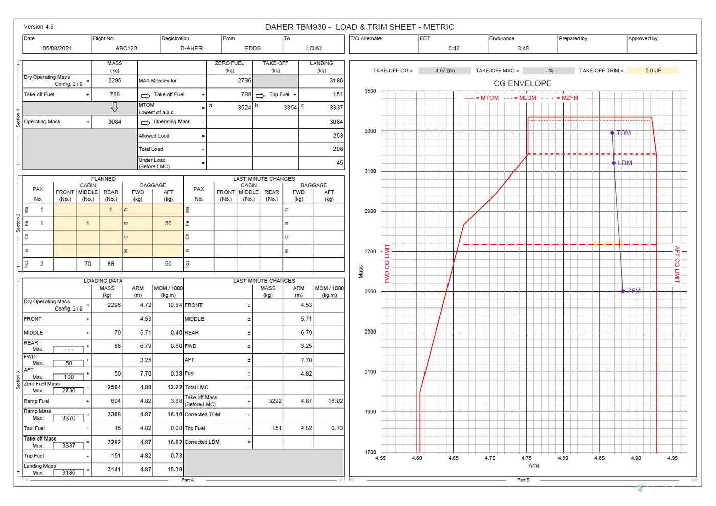Excel Flight Planning Tool for Microsoft Flight Simulator | MSFS