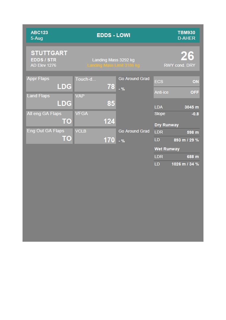 Excel Flight Planning Tool for Microsoft Flight Simulator | MSFS
