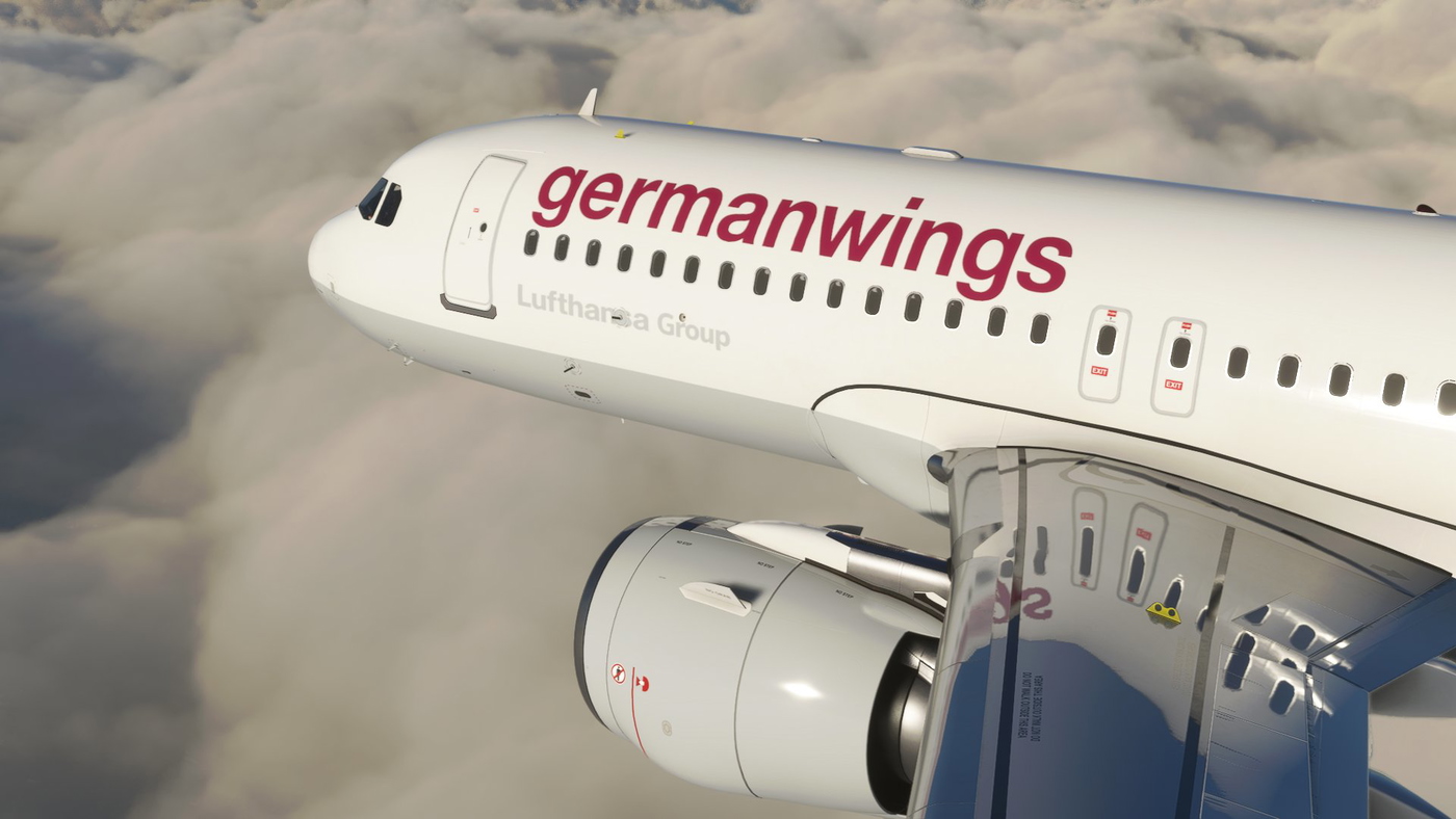 GERMANWINGS FBW A32NX (D-IAUO) - 10K for Microsoft Flight Simulator | MSFS