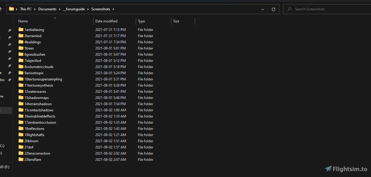 FS2020 Graphics Settings and Performance Guide by TheOriginalBabu for ...