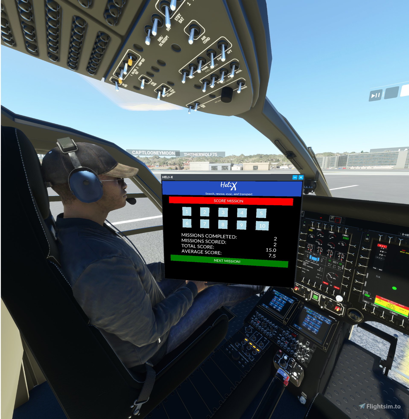Heli-X Helicopter Mission Generator for Microsoft Flight Simulator | MSFS
