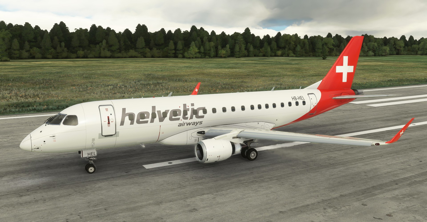 Helvetic Airways Embraer 175 Virtuacol for Microsoft Flight Simulator ...