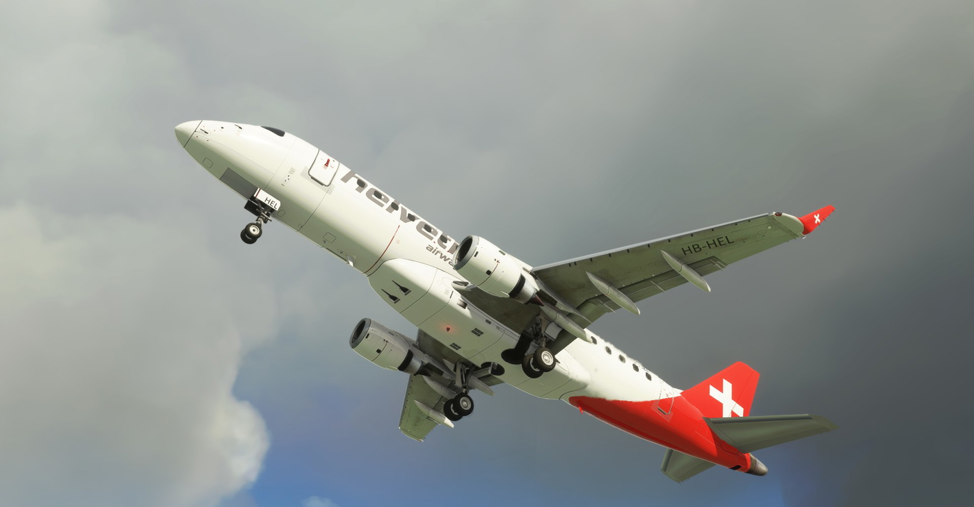 Helvetic Airways Embraer 175 Virtuacol for Microsoft Flight Simulator ...