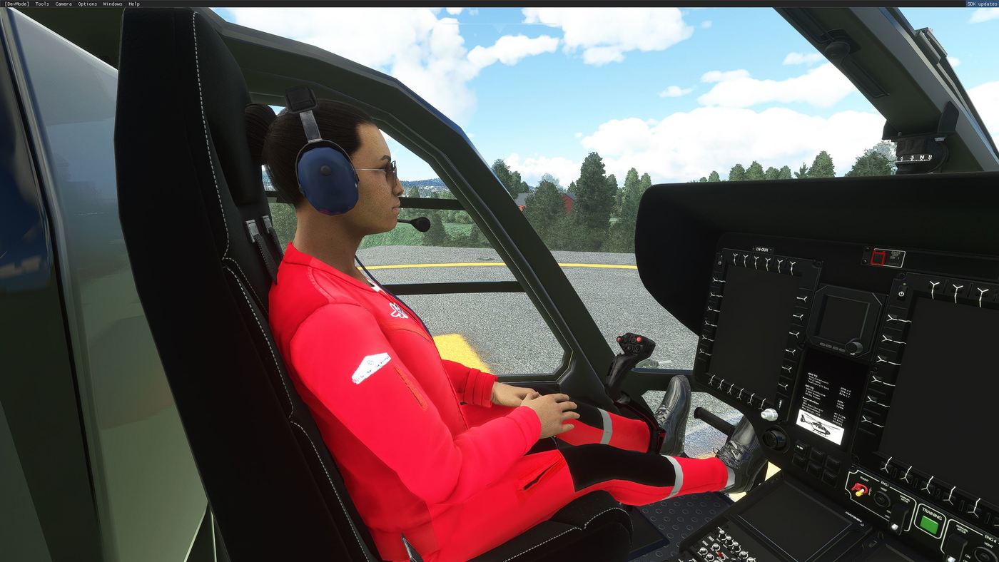 HEMS Pilot Character - 18 Models for Microsoft Flight Simulator | MSFS