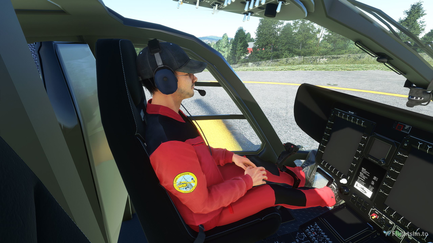 HEMS Pilot Character - 18 Models for Microsoft Flight Simulator | MSFS