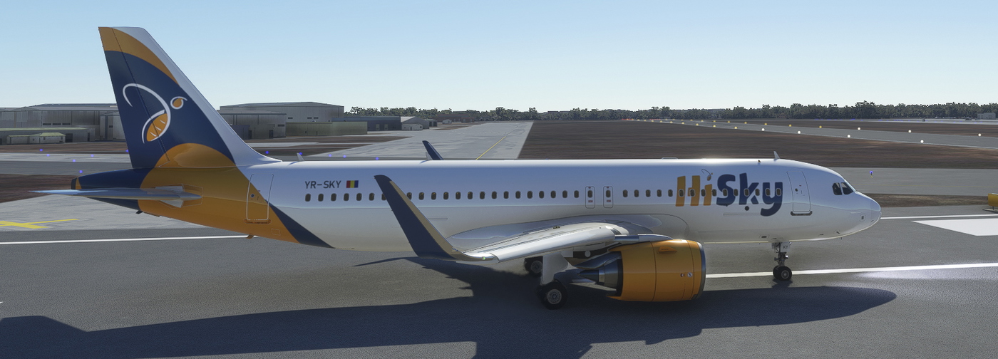 [A32NX] HI SKY YR-SKY 8K for Microsoft Flight Simulator | MSFS