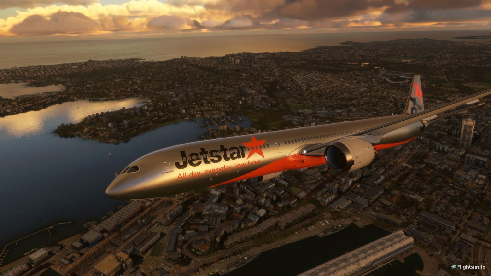 Impulse Simulations - Jetstar 787 UN-MIRRORED ULTRA DETAIL LIVERY ...