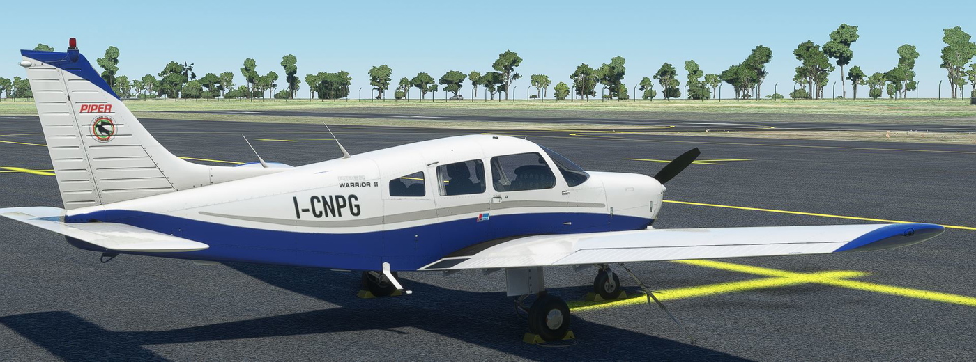 JF Piper Warrior II - I-CNPG for Microsoft Flight Simulator | MSFS