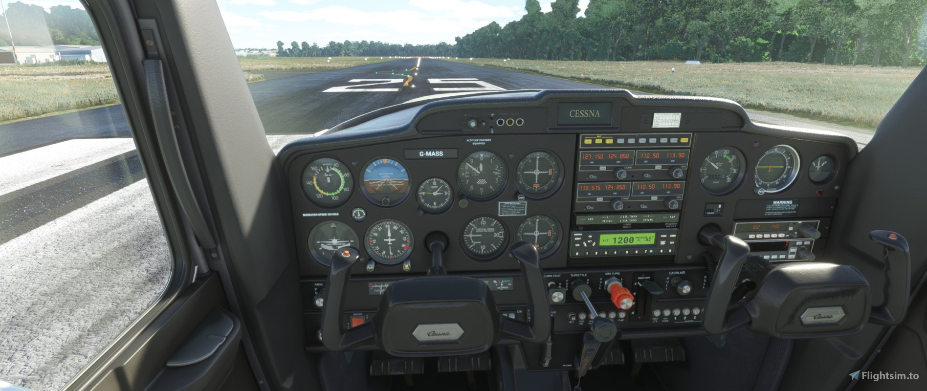 JPL C152 Dark Cockpit » Microsoft Flight Simulator