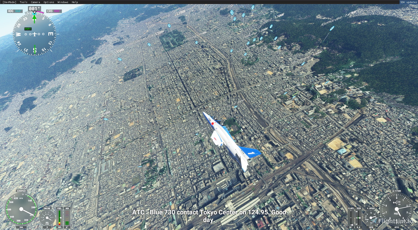 Kyoto City for Microsoft Flight Simulator | MSFS