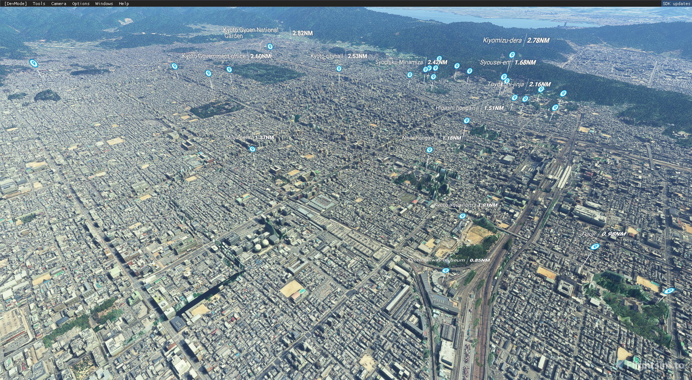 Kyoto City for Microsoft Flight Simulator | MSFS