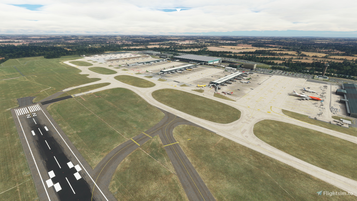 London Stansted Airport (EGSS) for Microsoft Flight Simulator | MSFS