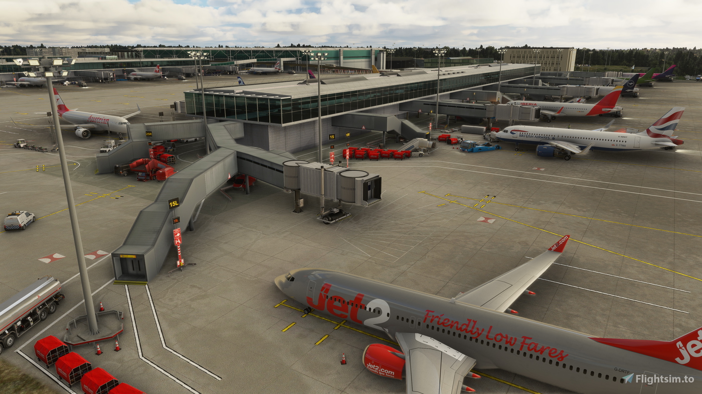 London Stansted Airport (EGSS) for Microsoft Flight Simulator | MSFS