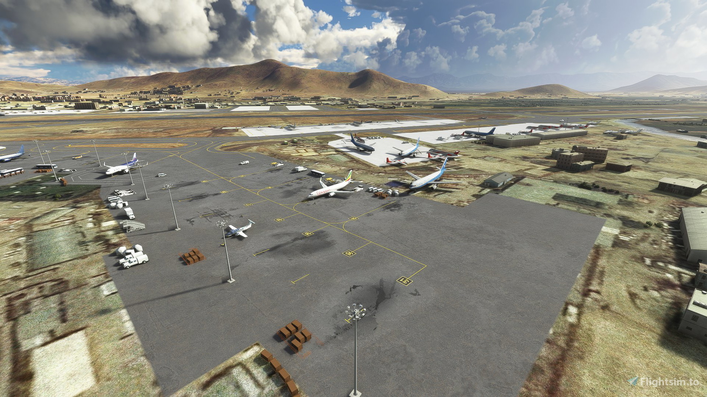 OAKB - Hamid Karzai Intl. Airport, Kabul, Afghanistan for Microsoft ...