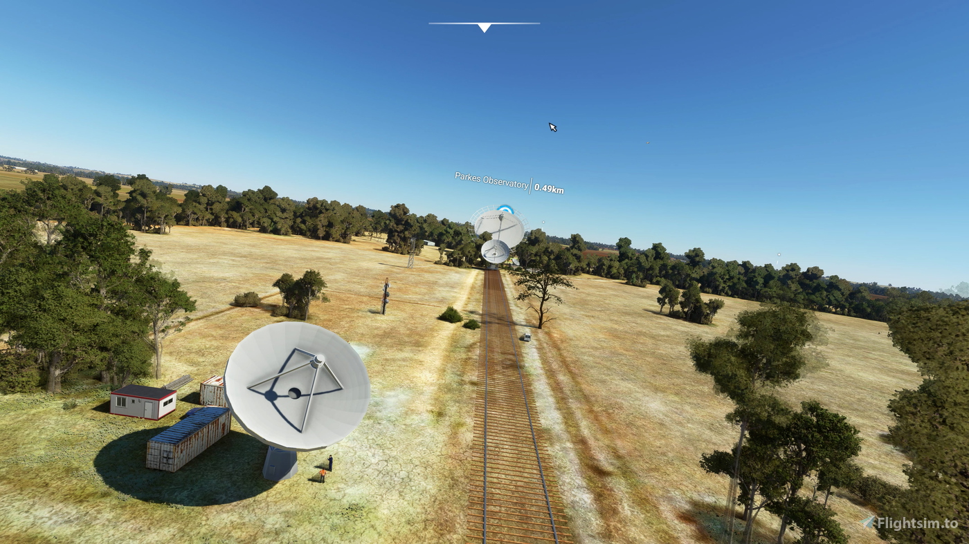 Parkes observatory for Microsoft Flight Simulator | MSFS