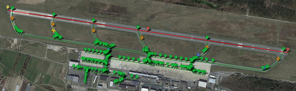 Pilot2ATC Tivat Airport LYTV Taxiways and Gates for Microsoft Flight ...
