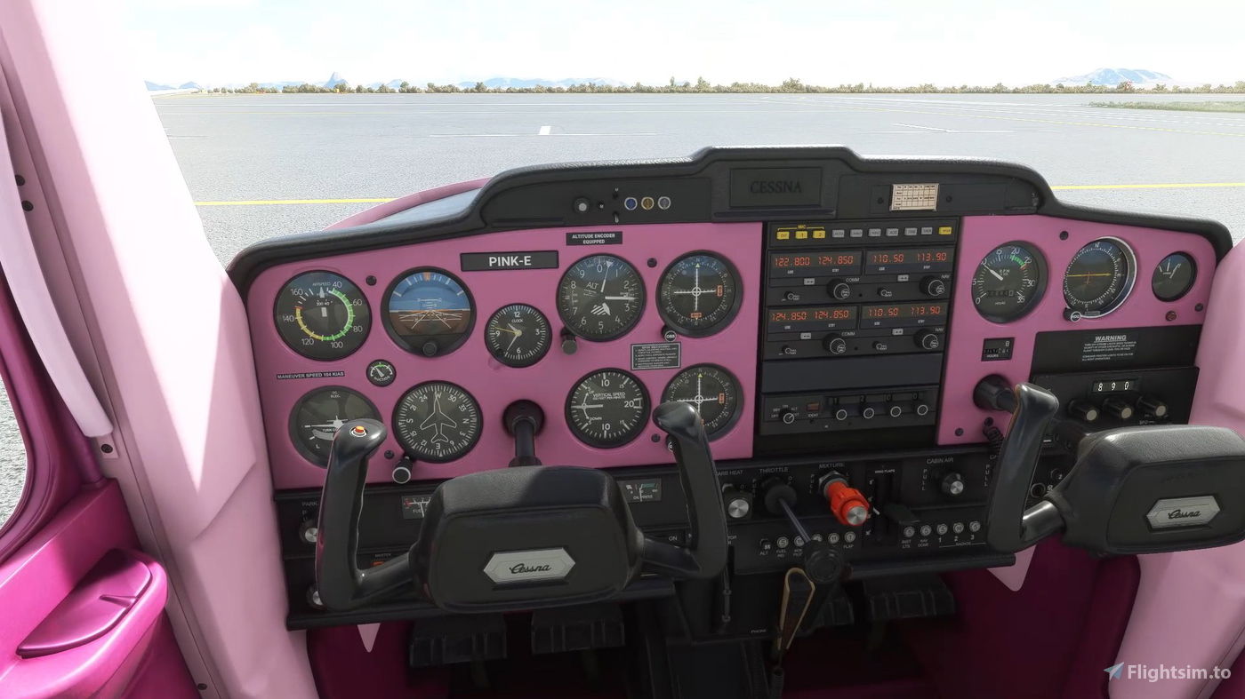 Pink Menace Cessna 152 for Microsoft Flight Simulator | MSFS
