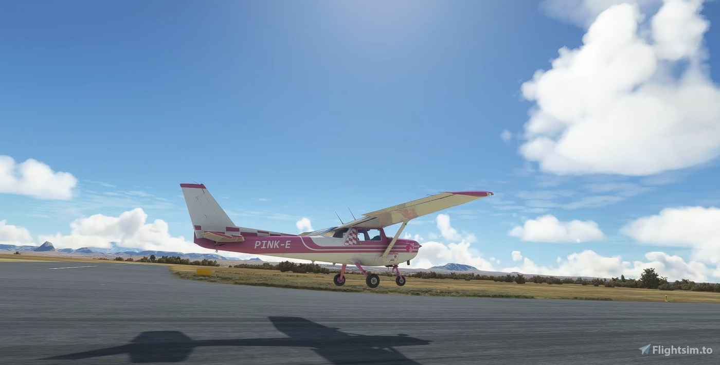 Pink Menace Cessna 152 for Microsoft Flight Simulator | MSFS