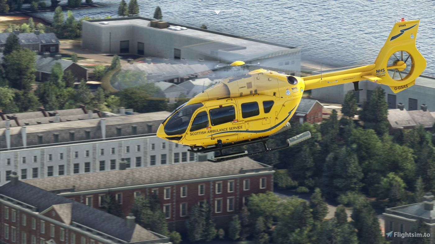 Scottish Ambulance Service - Helimed 5 - H145 [8K] for Microsoft Flight Simulator | MSFS