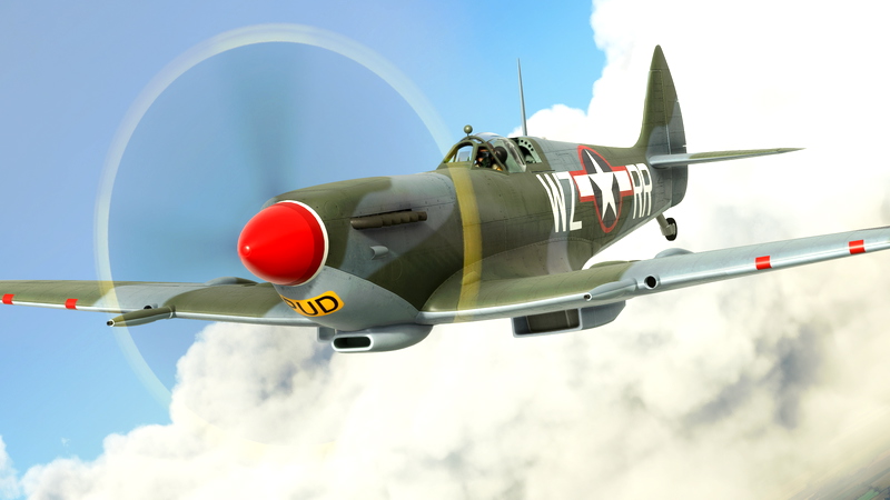 Spitfire Mk.XVI RW382 'Porky II' for Microsoft Flight Simulator | MSFS