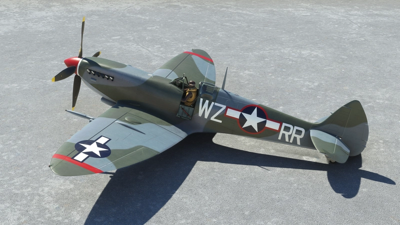 Spitfire Mk.XVI RW382 'Porky II' for Microsoft Flight Simulator | MSFS