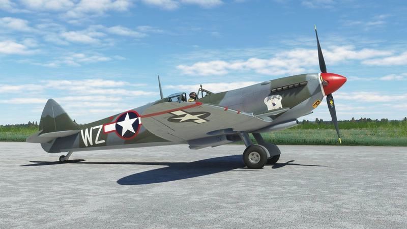 Spitfire Mk.XVI RW382 'Porky II' for Microsoft Flight Simulator | MSFS