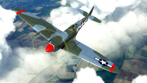 Spitfire Mk.XVI RW382 'Porky II' » Microsoft Flight Simulator