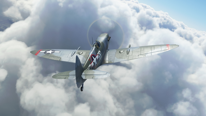 Spitfire Mk.XVI RW382 'Porky II' for Microsoft Flight Simulator | MSFS