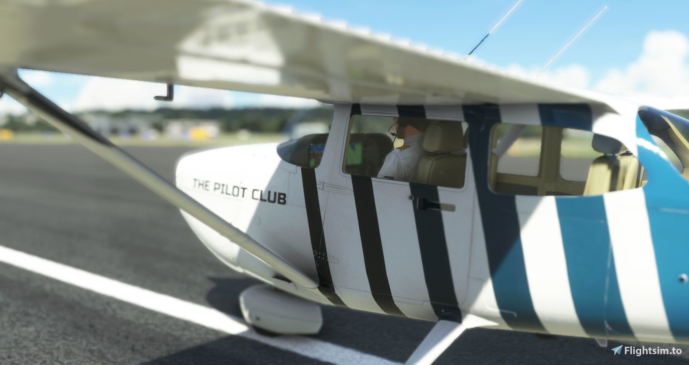 TPC Cessna 172 (Classic) Club Livery のために Microsoft Flight Simulator | MSFS